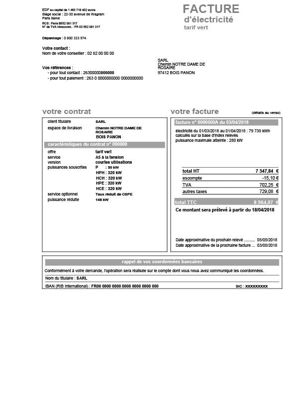 Comprendre votre facture | EDF Réunion