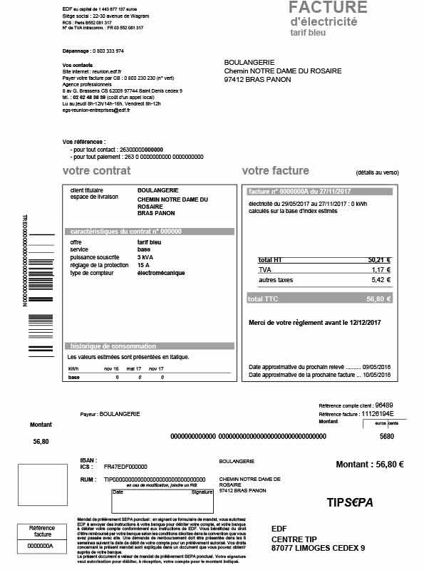Comprendre votre facture | EDF Réunion